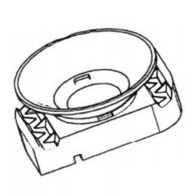 China 304 316 Stainless Steel m6 m8 m10 White Plastic Cone Nuts for sale