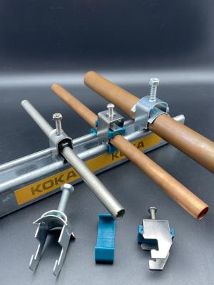 China Manufacturer Zinc Plated 3/4'' 3/8'' Unistrut Cable Clamps for sale
