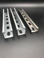 China Hot Selling Metal Steel Solid Slotted 1 58x1 58 Unistrut Strut Channel for sale