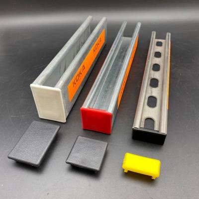China Manufacturer Plastic Colorful 41x21 41x41 Unistrut Channel End Cap for sale