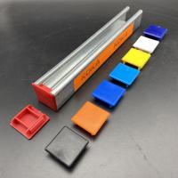 China 41x41 41x21 41x62 PVC Colorful Strut End Cover for sale
