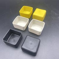 China Plastic Rubber Square Shape Strut Channel Over End Caps for sale