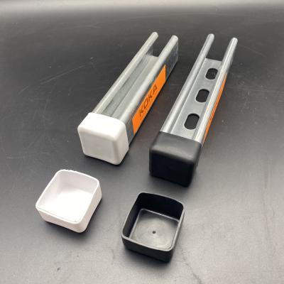 China Square Shape Plastic Rubber Unistrut End Cap for sale