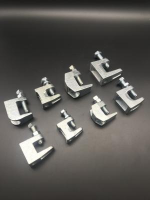 China Malleable Iron Unistrut Galvanized Beam Clamp Customized Size for sale