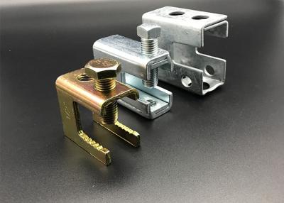 China Cast Iron m8 m10 m12 Metal Electrical Zinc Strut Beam Clamps for sale