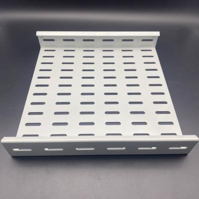 China Powder Coated 2400x400x1.5mm Perforated Cable Trays for sale