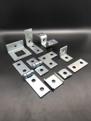 China Carbon Steel Electrical Zinc Strut Channel Fittings for sale