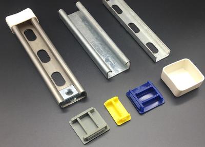 China Custom Color pvc 41x41 41x21 Unistrut End Caps for sale