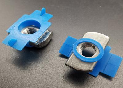 China pv Solar Bracket Mounting Plastic Holder Wing Channel Nuts for sale