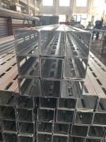 China Customized Modular Steel 120x100x4mm Square Channel for sale