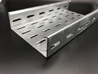 China Electrical Galvanized 3000x500x1.2mm Slotted Cable Tray for sale