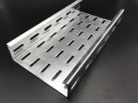 China Custom Metal Steel 2400x400x1.2mm Perforated Cable Trays for sale