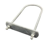 China Stainless Steel 304 U Bolt with Brackets for sale