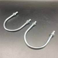China Customized Galvanized Steel U Bolt with Plate for sale