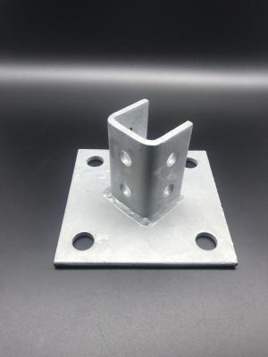 China Factory Customized 10 Hole Strut Fitting Post Base for sale