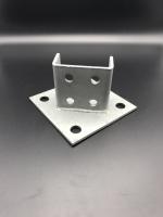 China Hot Selling Galvanized Metal Unistrut Post Base for sale