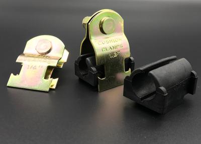China Custom 3/4'' Stainless Steel 304 Tubing Cushion Clamps for sale