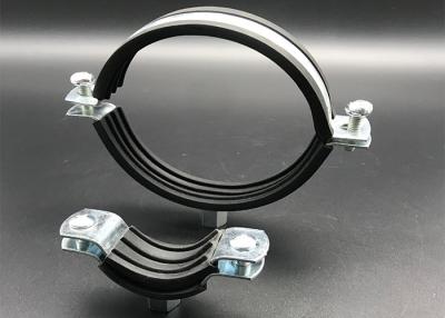 China Factory Pipe Clamps m8 m10 Screws Electrical Zinc EPDM Pipe Clamps for sale