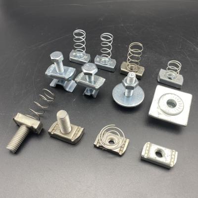 China Good Quality hdg m4 m8 m10 Channel Spring Nuts for sale