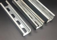 China C Shape Galvanized Steel 41x41mm Slotted Strut Channel for sale