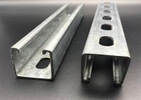 China Manufacturer Zinc Plated Custom Length Slotted Plain Unistrut Channel for sale