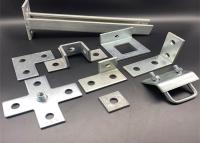 China Unistrut Accessories Metal Steel Custom Shape Angle Flat Plate Strut Fittings for sale
