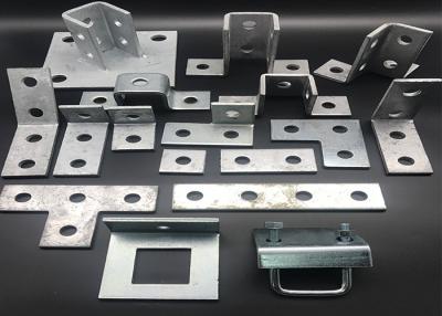 China Manufacturer Metal Galvanized Strut Connector Virous Shape Channel Fittings for sale