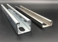 China Customized 41x21 Slotted astm 123 Strut Channel for sale