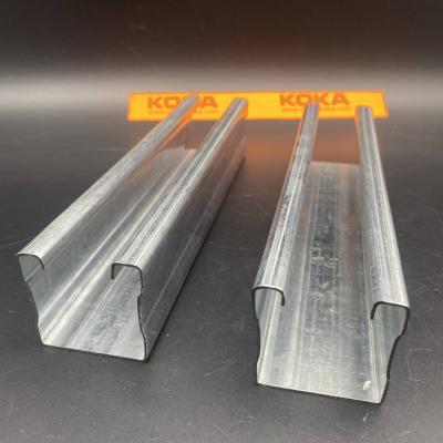 China Strengthen Strut Channel Galvanized Steel P4000 Unistrut Channel with Stiffener for sale