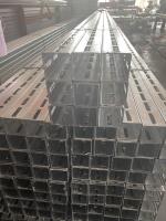 China Construction Q355B 80X80X3mm Slotted Square Channel for sale