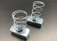 China Strut C Channel Fitting Accessories Electrical Zinc m6 m8 m10 m12 Spring Nut for sale