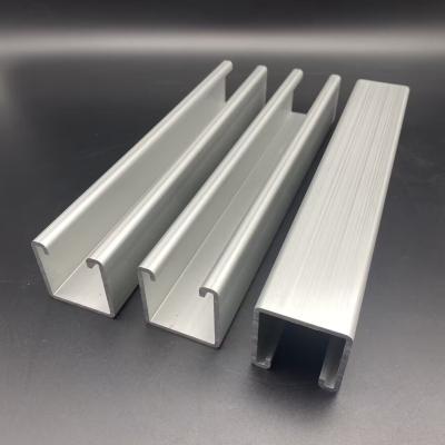 China 41x41 41x21 3m 6m Aluminum Solid Unistrut Channel for sale