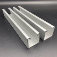 China Aluminum Solar Mounting Channel System Aluminum C Profile for sale