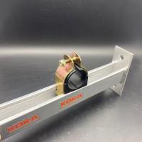 China Gold Galvanized 3/4'' Strut Channel Mounted Cushion Clamps for sale