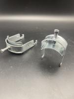 China Galvanized Steel 1-3/4'' Strut Pipe Single One Piece Cable Clamps for sale
