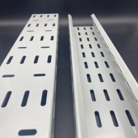 China Customized Powder Coated 50-700mm Wide Perforated Cable Tray for sale