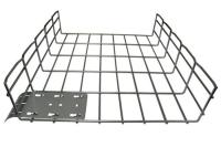 China Electrical Galvanized Custom Size Grounding clamp for Wire Mesh Cable Tray Basket for sale