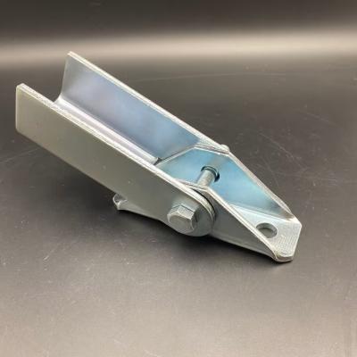 China New Galvanized Steel Brace Hinge Strut Fitting for sale