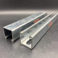 China Metal Steel Slotted 41x41x2.5mm Unistrut Channel for sale