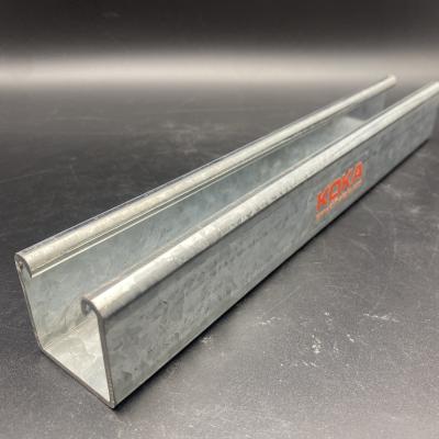 China Factory Customized Hot Dip Galvanized C Profile Channel for sale