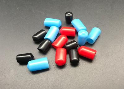 China Plastic PVC Colorful Threaded Rod End Caps for sale