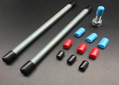 China Custom Size Vinyl PVC Threaded Rod End Caps for sale