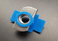 China Electrical Galvanized Blue Plastic Wing Strut Nut Channel Nut for Solar System for sale