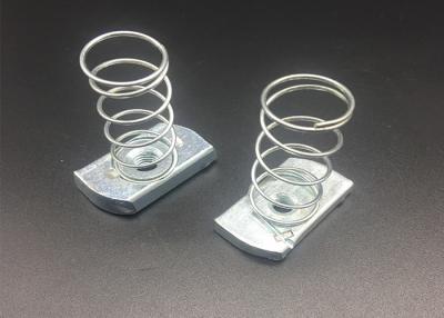 China Hot Sale m6-m12 Electrical Galvanized Spring Nut for sale