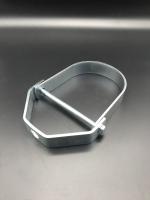 China Electrical Zinc 3-1/2'' Pipe Clamps Clevis Hanger for sale