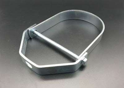 China Heavy Duty Pipe Support Hanger Adjustable Electrical Zinc Clevis Hanger for sale