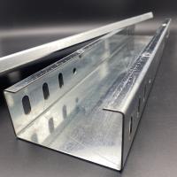 China Durable Galvanized Steel Custom Size Perforated Cable Trunking for sale