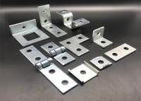 China Strut Accessories Electrical Zinc Unistrut Channel Flat Plate Fittings for sale