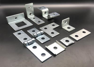 China Strut Accessories Electrical Zinc Unistrut Channel Flat Plate Fittings for sale