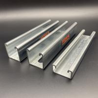 China Hot Dip Galvanized Custom Finish EG Slotted Unistrut Channel for sale